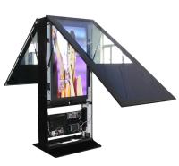 China 43-75 Inch 3500 Nits IP65 Outdoor Digital Signage Kiosk with Touchscreen for sale