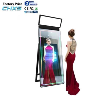 China CH Mirror Touch Display Photo Booth Machine with Camera 32 Inch Screen for sale