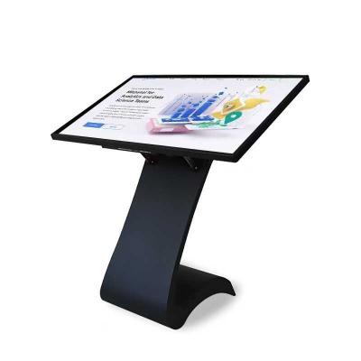 China Hot Selling Floor Stand Interactive Kiosk Android System Horizontal Display Interactive Information Touch Screen Monitor Kiosk for sale