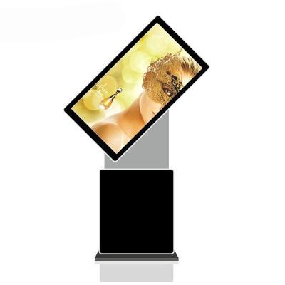 China Rotatable LCD Digital Signage Floor Standing Touch Screen Kiosk 43 Inch for Airport Elevator for sale