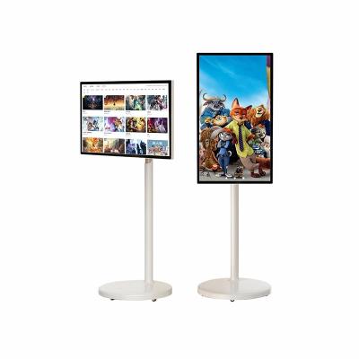 China CH 21.5 27 32 Inch Portable Android Smart TV with Capacitive Touch Screen Built In 5 9H Battery for sale