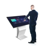 China CH Interactive Information Kiosk 32 43 49 55 65 Inch Touch Screen Self-Service Wayfinding Exhibition Display for sale