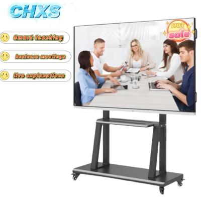 China CHXS Wholesale Interactive Education Tablet Smart 65 75 86 Inch Electronic Touch Screen Intelligent Interactive Whiteboard for sale