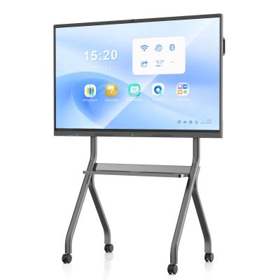 China CH Custom 75-Inch White Digital Interactive Board LCD Flat Panel Monitor for Classroom Smartboards for sale