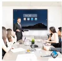 China CH Factory Price Oem 65 75 86  Inch Multi-point Touch 4k Screen Smart Whitebboard Flat Panel Digital Display Interactive Board for sale