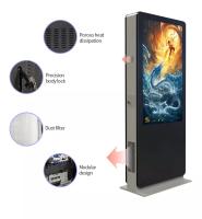 China High Brightness IP65 Waterproof 43 49 55 Inch Android 11 Capacitive Advertising Totem for Retail Store Outdoor LCD Display for sale
