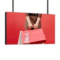 China Double Sided Window LCD Display 55 Inch 2500nits High Brightness Digital Signage for Retail Store for sale