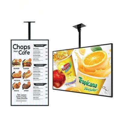 China High Brightness 32 to 98 Inch LCD Capacitive Touch Digital Signage Kiosk for Hotel Restaurant Retail Store Menu Board for sale