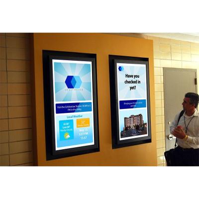 China 43 55 65 Inch Wall Mounted LCD Capacitive Touch Screen Digital Signage for Retail Store for sale