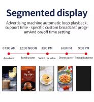 China Commercial Android LCD Digital Signage 55 Inch Interactive Smart Display 1920x1080 for sale