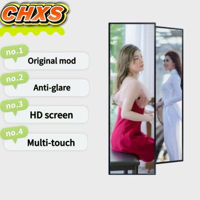 China CH Stretched Bar LCD Display 28 Inch Digital Shelf Edge Strip Screen Android Signage for sale