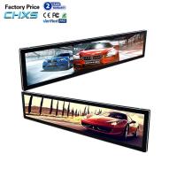 China Ultra Wide Stretched Bar Type IPS LCD Display 19 to 86 Inch Shelf Header Edge Bar Panel Advertising Screen with NFC for sale