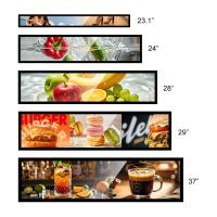 China 15.1 to 88 Inch IPS LCD Display Edge-Lit LED Backlight Android 11 WiFi Ethernet Cloud CMS for Retail Shelves for sale