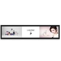 China CH Stretched Bar LCD Display 28 Inch IPS Panel Android Cloud CMS Touchscreen for Supermarket Shelf Edge for sale