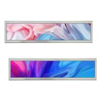 China CH Supermarket Ultra-Wide Digital Signage Display 1920x360 Resolution 250-500 cd/m2 Brightness for sale