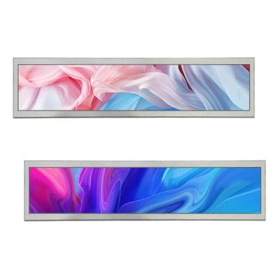 China CH Supermarket Ultra-Wide Digital Signage Display 1920x360 Resolution 250-500 cd/m2 Brightness for sale
