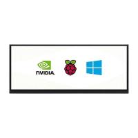 China Ultra Wide LCD Digital Signage Display Stretched Bar Screen Advertising Monitor 60cm 120cm 1920x360 for sale