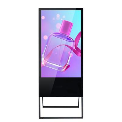 China 55 Inch Capacitive Touch Digital Signage LCD Display 1920x1080 for Retail Mall Wayfinding Education for sale