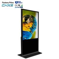 China 49 55 Inch Floor Standing Digital Signage 4K LCD Touch Screen Advertising Player for Shopping Mall for sale
