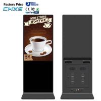 China 55 Inch 4K Touch Screen Digital Signage Kiosk Indoor Floor Standing Advertising Display for sale