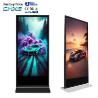 China Indoor Floor Standing LCD Advertising Panel Touch Screen Digital Signage Display 55 Inch 1920x1080 for sale