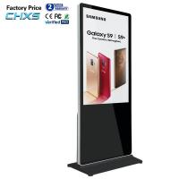 China CHXS Floor Standing LCD Digital Signage 43 55 65 Inch Vertical Poster Touch Interactive Display Screen Totem for sale