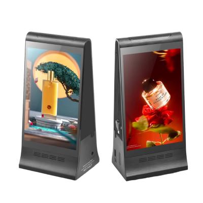 China 10.1 Inch Full HD Digital Signage Monitor Indoor LCD Screen Stand for Retail Store Wayfinding for sale