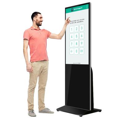 China CH Retail Advertising Display Screen 43 Inch Digital Touch Screen Totem Signage Player Board for sale