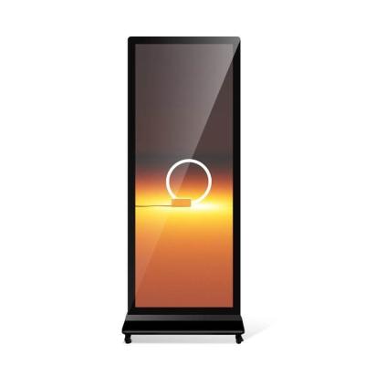 China 43 Inch Capacitive Touch Advertising Monitor Digital Signage Touch Screen Totem for Shopping Mall for sale