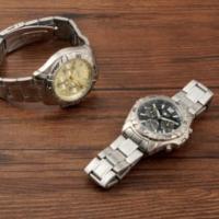 China Men'S Water Resistant Quartz Watch Sports Metal Strap Chronograph Watch for sale