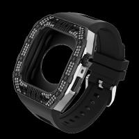 China Shockproof Apple Watch Case With Carbon Fiber And Water Resistance 30 Meters for sale