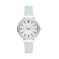 China Girls Quartz White Leather Watch Fancy Women Watches Jewelry And Stylish ODM for sale