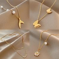 China ISO Women Necklaces Stainless Steel Women'S Fashion Necklace OEM for sale