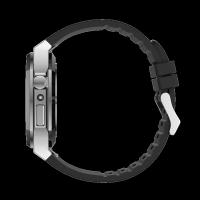 China Silicone Strap Stainless Steel Apple Watch Case Luxury Scratch Proof for sale