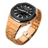 China Customized Casio Watch Case Stainless Steel Casio G Shock Ga 2100 Steel Case for sale
