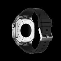China Carbon Fiber Protective Case For Apple Watch S8 49mm Modified Strap For IWatch 8 Ultra 45 44mm Protective Cover And Band for sale