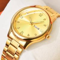 China Waterproof Quartz Digital Wrist Watch For Business Dial Diameter 40mm for sale