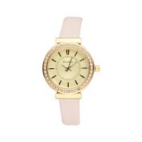 China 3 ATM Wateproof Citizen Leather Watch Lady Leather Strap Watches ISO Certificate for sale
