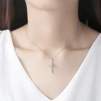 China Rope Chain Trendy Cross Necklace 316L Stainless Steel Fashion Jewelry Necklaces for sale
