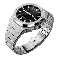 China 5th Gen Frosted 316L Stainless Steel Mod Kit For Casio Ga2100 G Shock Oak Case Watch for sale