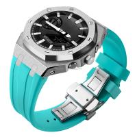 China Stainless Steel Watch Case And Band For Casio Ga2100 G Shock Replacement Mod Parts for sale
