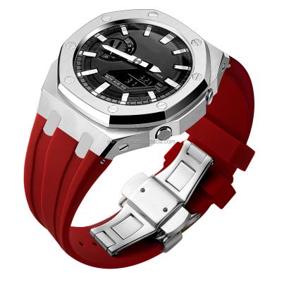 China 5Th Generation Stainless Steel Watch Case And Band For Casio Ga2100 Modification Kit for sale