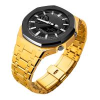 China Original 5th Edition Metal Rubber Watch For Casio GA2100 G Shock Stainless Steel Case for sale