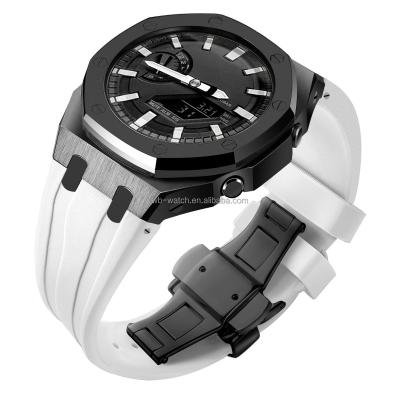 China Casio GA2100 G Shock Case Oak Rubber Band Metal Modification Mod Kit For G-Shock GA2100 for sale