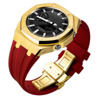 China Casio GA2100 G Shock Case Oak Rubber Band Metal Modification Mod Kit For G-Shock GA2100 for sale