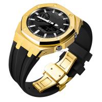 China Stainless Steel Mod Case Band For Casio Watches G Shock Custom Metal GA2100 Watch for sale