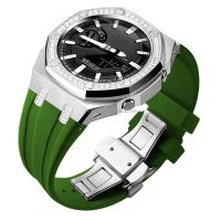 China Casio Ga2100 G Shock Watch With Customized Stainless Steel Band And Case for sale