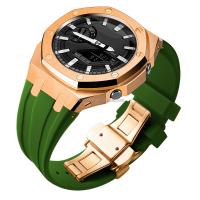China Replacement Watch Mod Kit For Casio Ga2100 Stainless Steel Watch Band And Case Luxury for sale