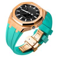 China Stainless Steel Watch Case And Bracelet For Casio Ga2100 Five Generation Modification for sale