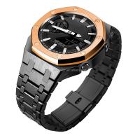 China Stainless Steel Metal Wristband For Casio Oak G Shock Ga2100 Modified Watches Mod Kit for sale